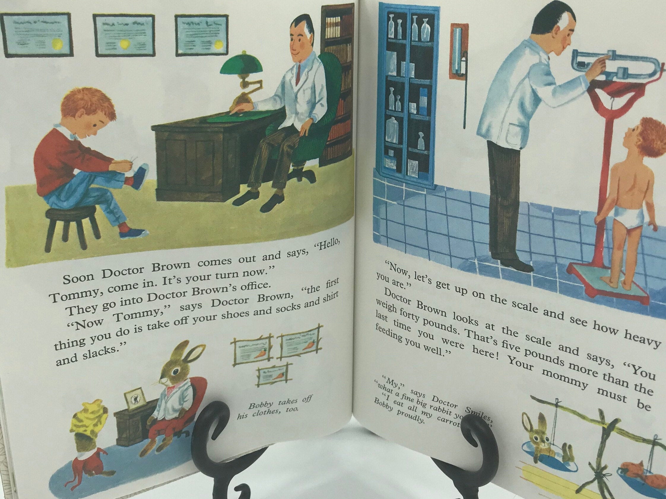 Little Golden Book Tommy Visits the Doctor Seligmann & Dr. | Etsy