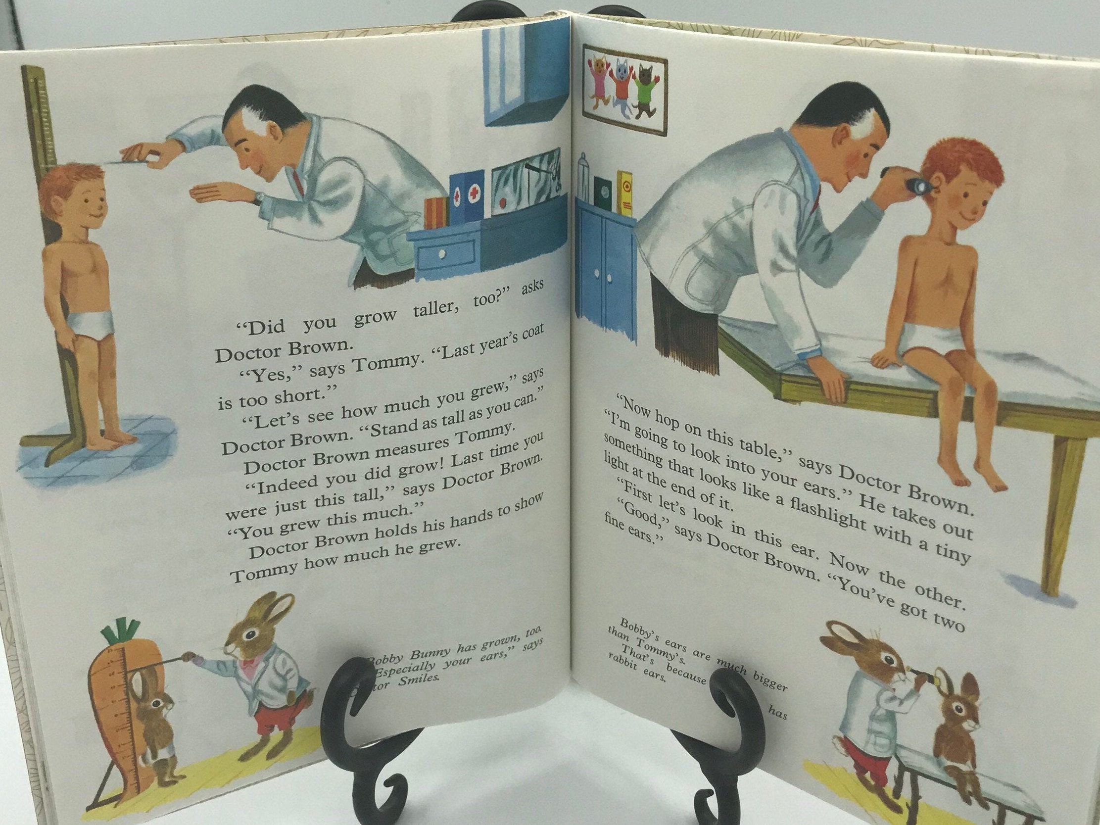 Little Golden Book Tommy Visits the Doctor Seligmann & Dr. | Etsy