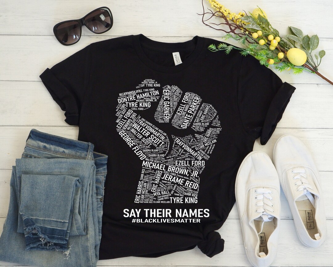 Say Their Names! Svg Png Esp Dxf Digital Download - Etsy