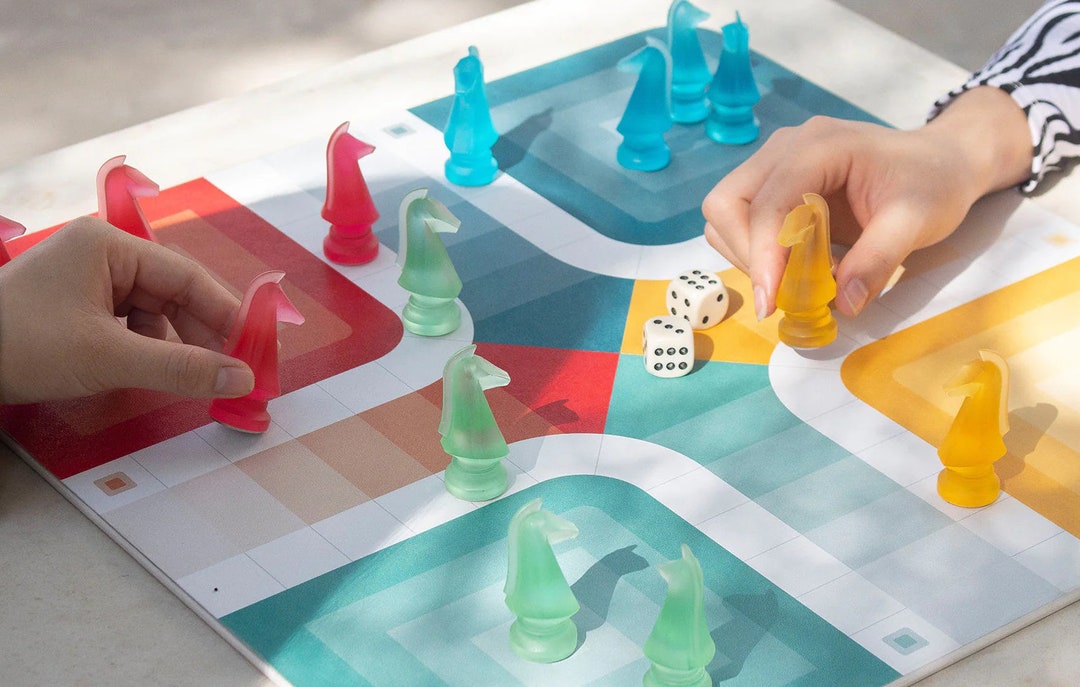 Premium Ludo Board Game | Traditional Ludo | Travel Board Game Set ...