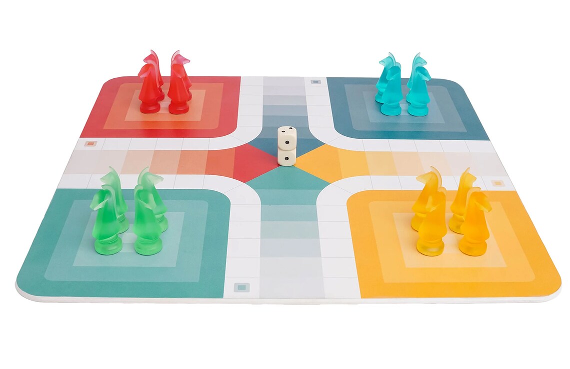 Premium Ludo Board Game | Traditional Ludo | Travel Board Game Set ...