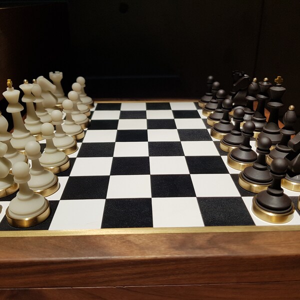Modern Chess Set - Etsy