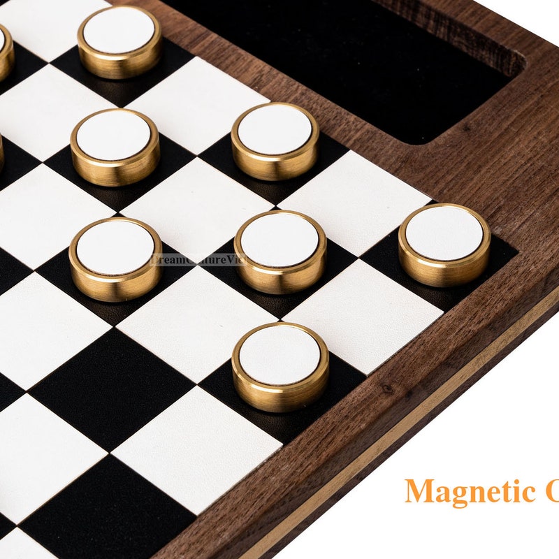 Magnetic Checkers - Etsy