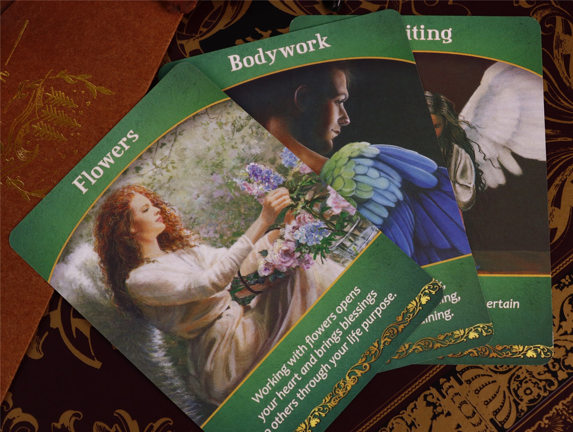 Pretty tarot cards / Life Purpose Oracle cards deck / Oracle | Etsy