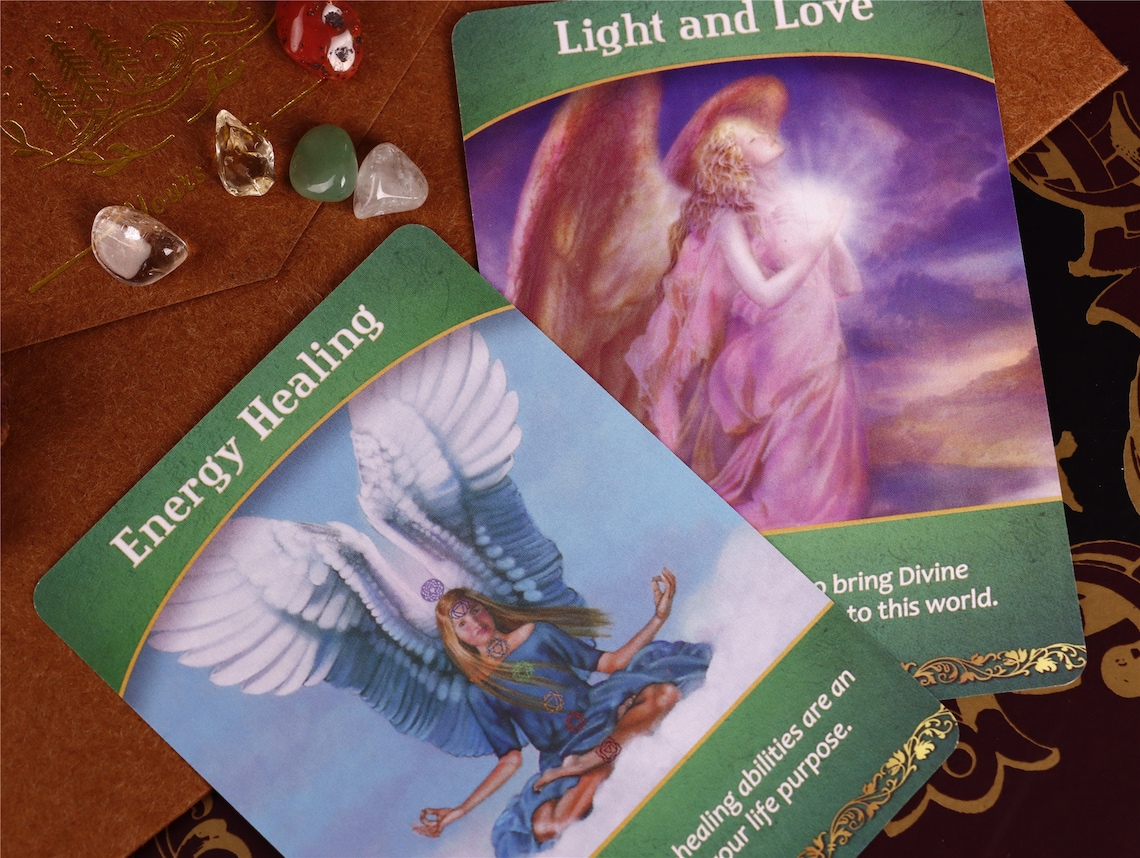 Pretty tarot cards / Life Purpose Oracle cards deck / Oracle | Etsy