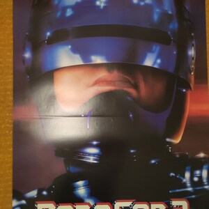 Movie Poster Robocop 2 Original No Reprint 1992 Year - Etsy