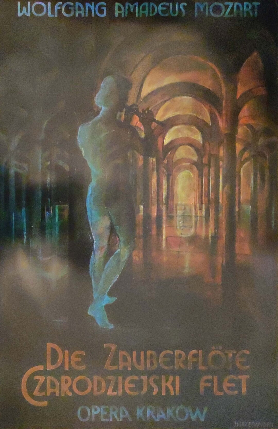 Poster Poster Wolfgang Amadeus Mozart Opera Theatre Jwrzesiński Rare ...