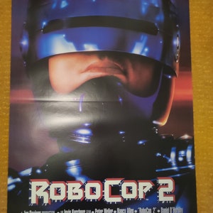 Movie Poster Robocop 2 Original No Reprint 1992 Year - Etsy