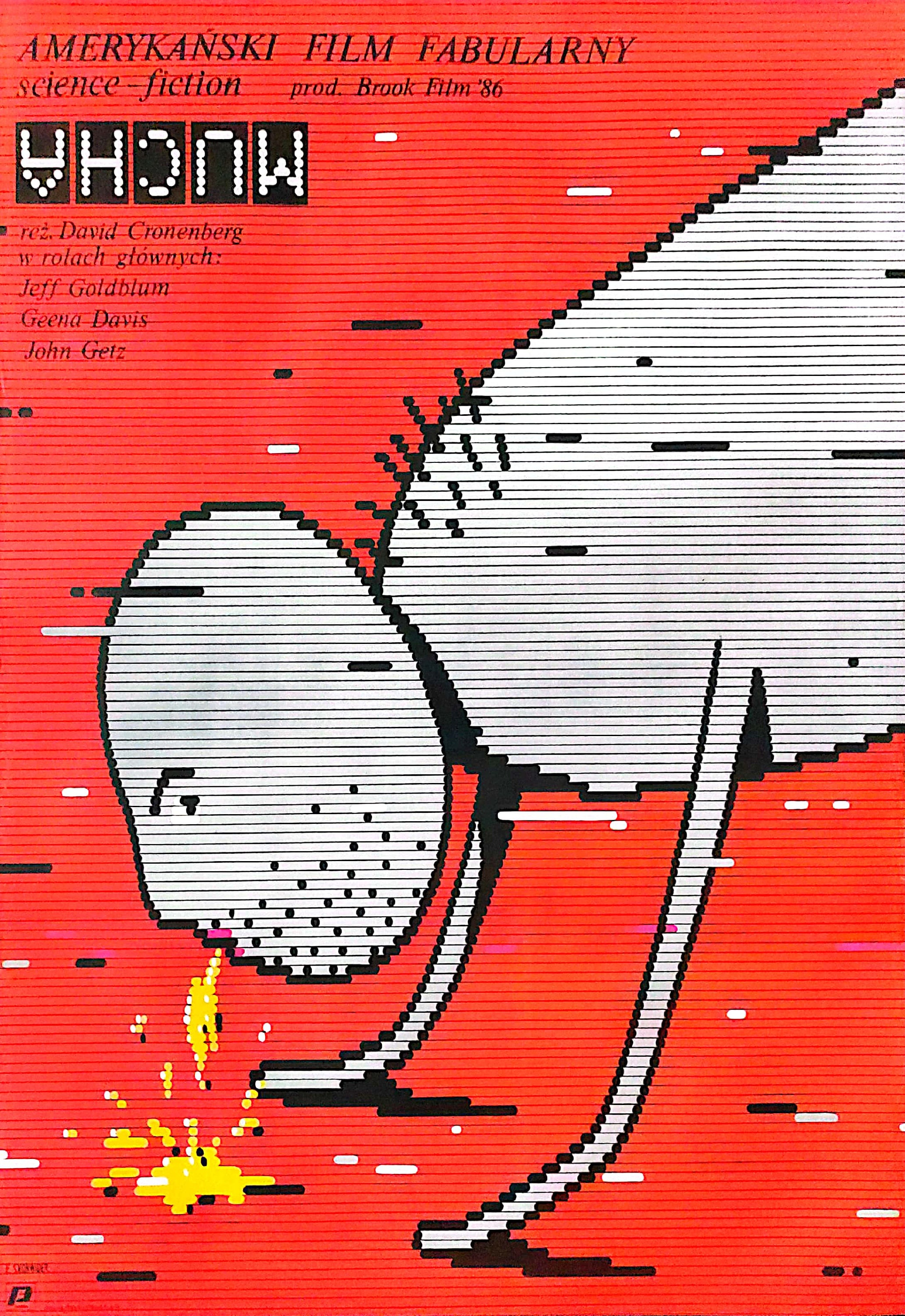 The Fly - Mucha, Polish Movie Poster Amazing Poster No Reprint Year ...