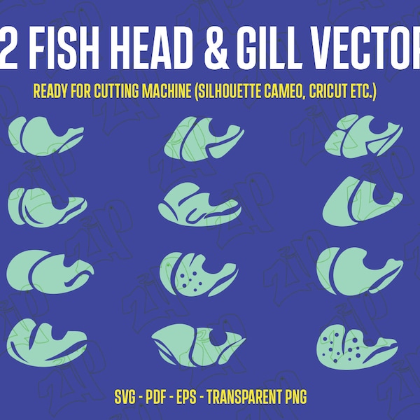 Fishing Lure Gill Stencils - Etsy