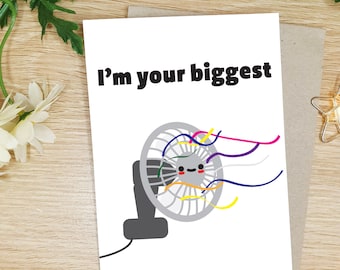 Biggest Fan Card | Etsy