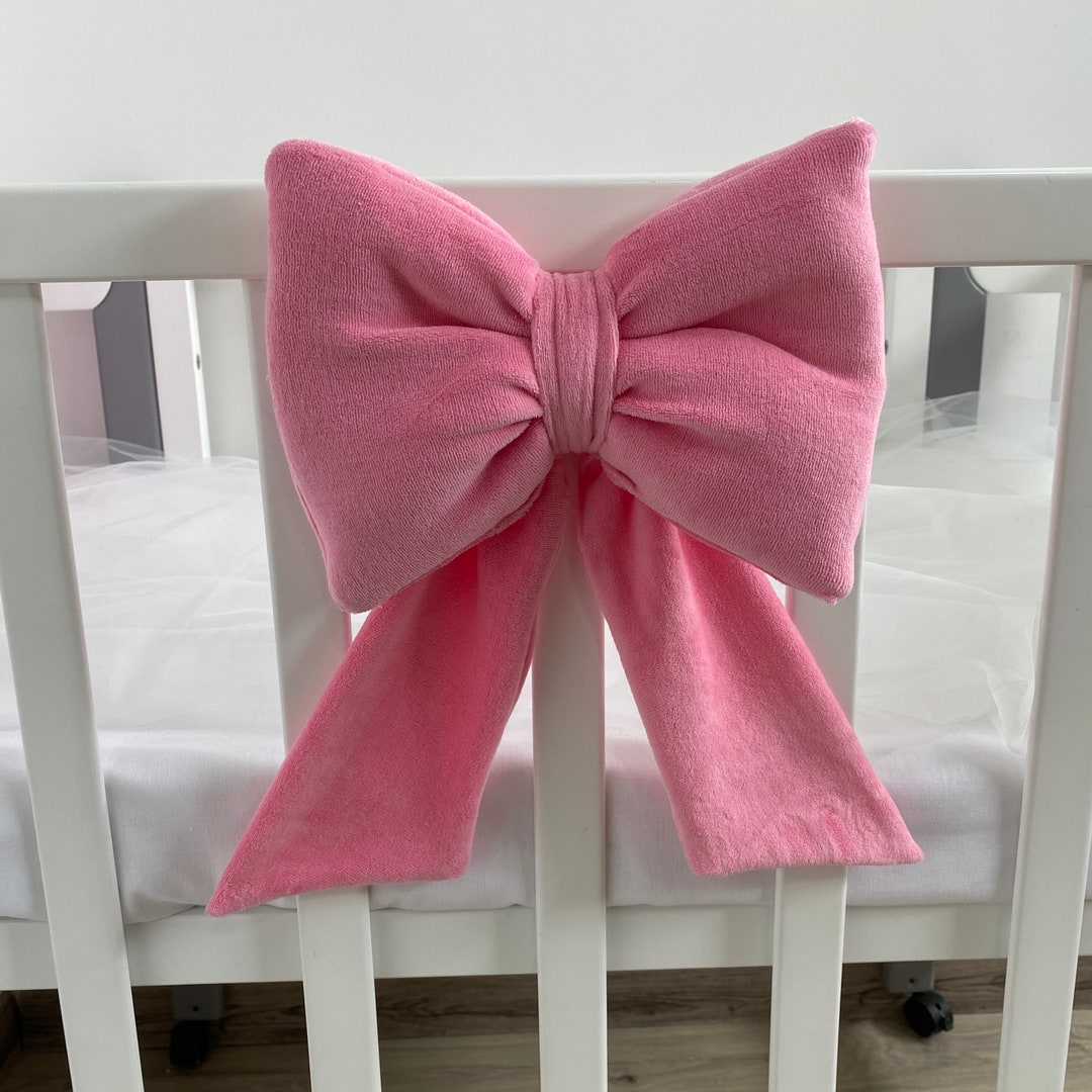 Nursery Crib Bows for Baby, Crib Bedding Decor, Bows for Door, Nursery ...