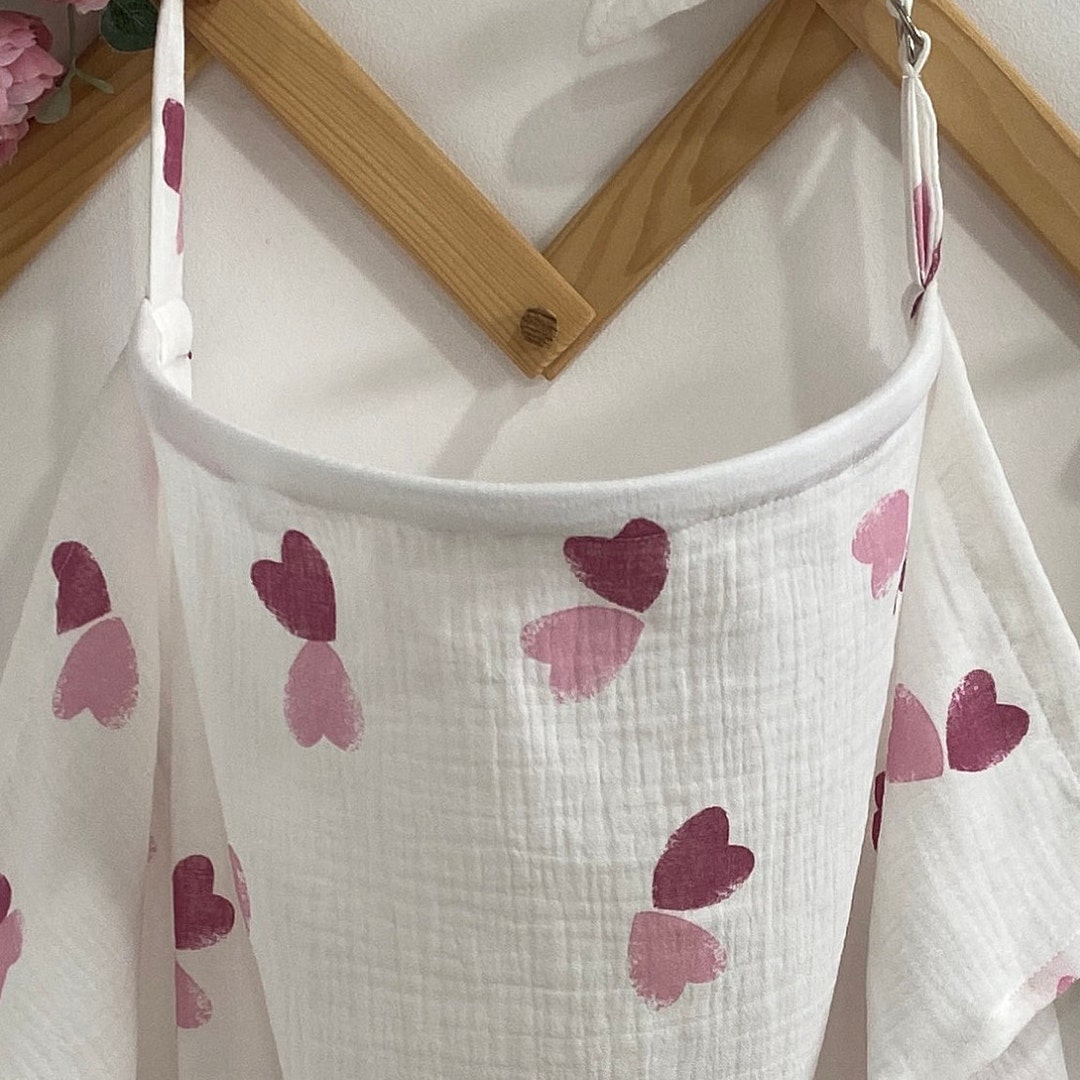 Muslin Breastfeeding Apron, Muslin Breastfeeding Cover, Pregnancy Gift ...