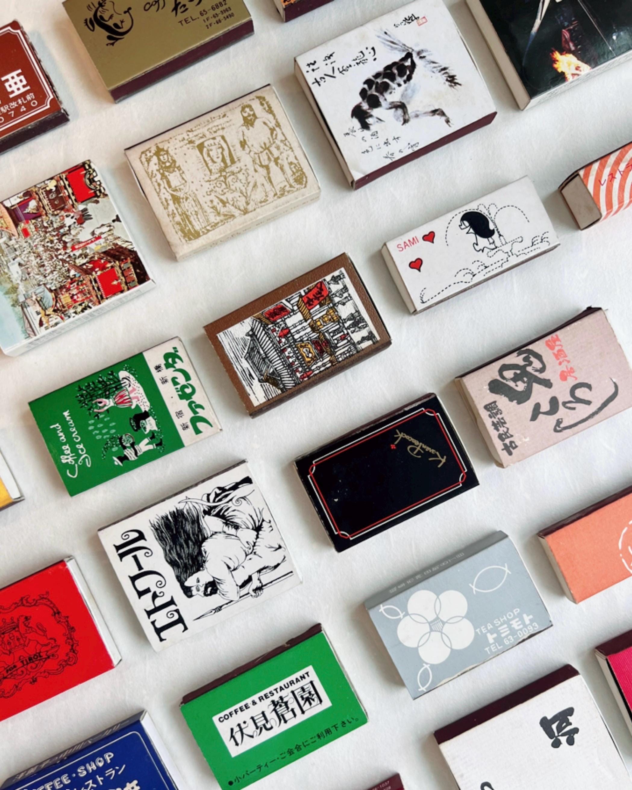 10 Pcs Vintage Japanese Matchbox | Ephemera | Junk Journaling ...