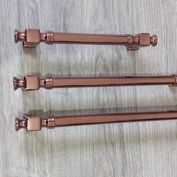 Copper Cabinet Pulls - Etsy