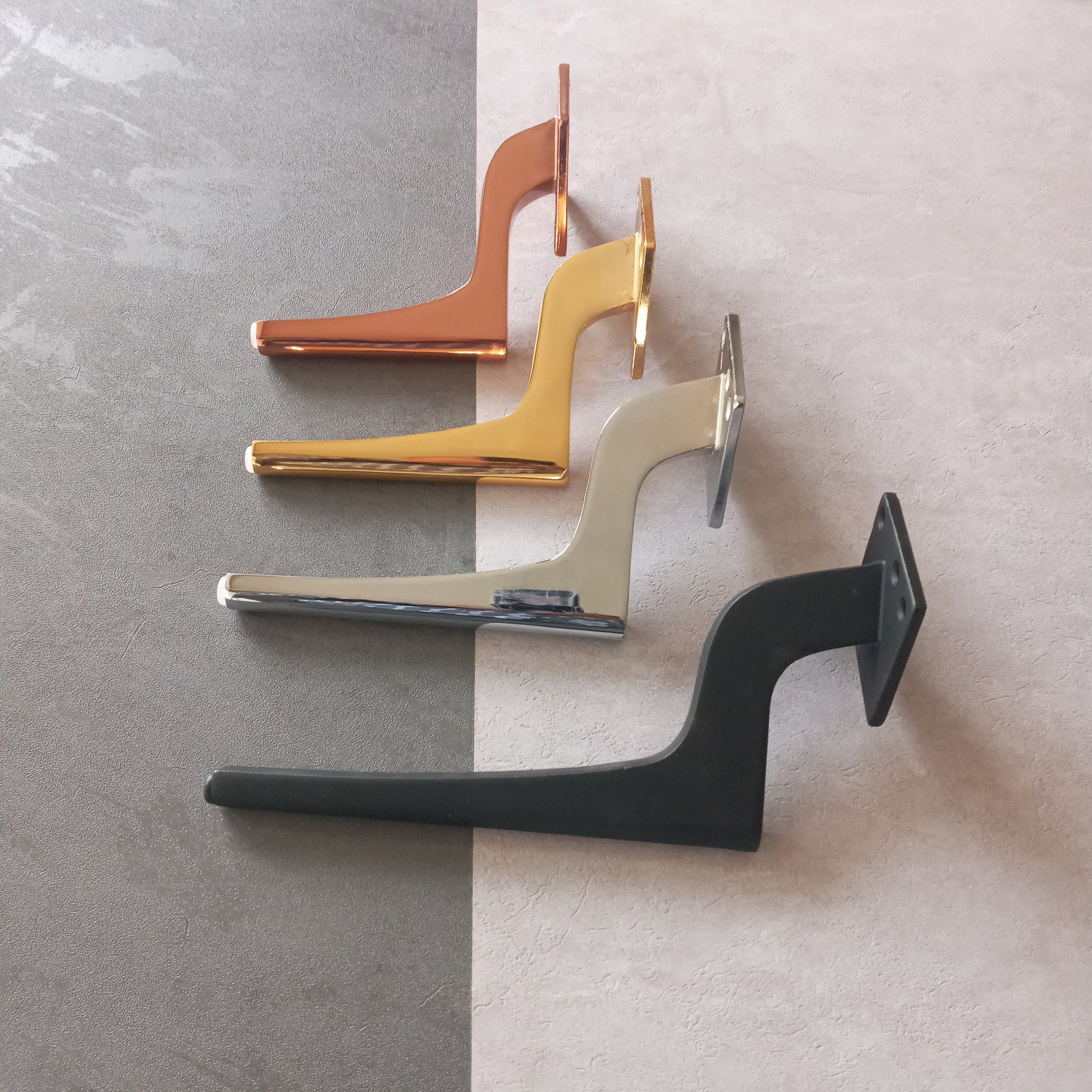 Unique Cabinet Legs, European Style Modern Gold Brass Furniture Leg ...