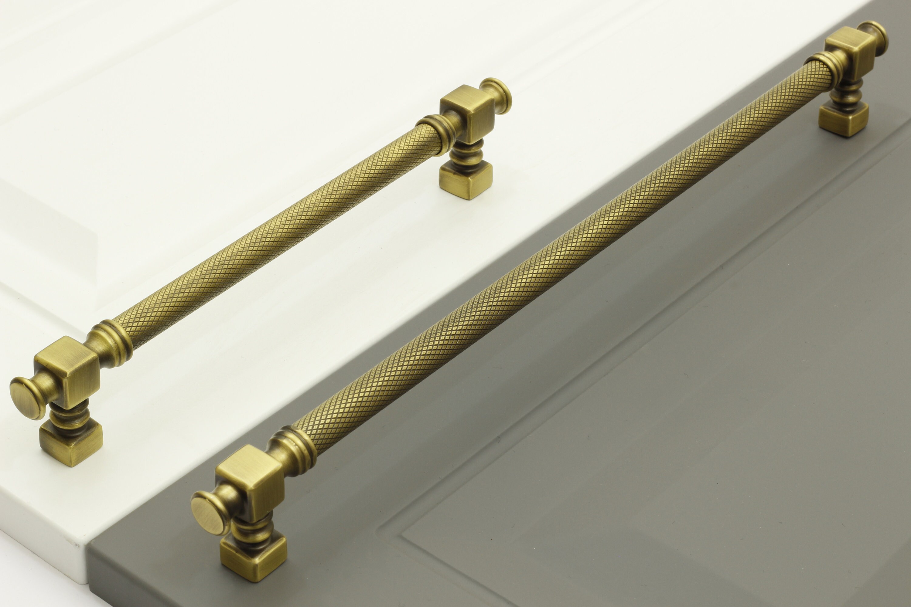 Antique Gold Knurled T-bar Solid Cabinet Handle Brass Kitchen - Etsy