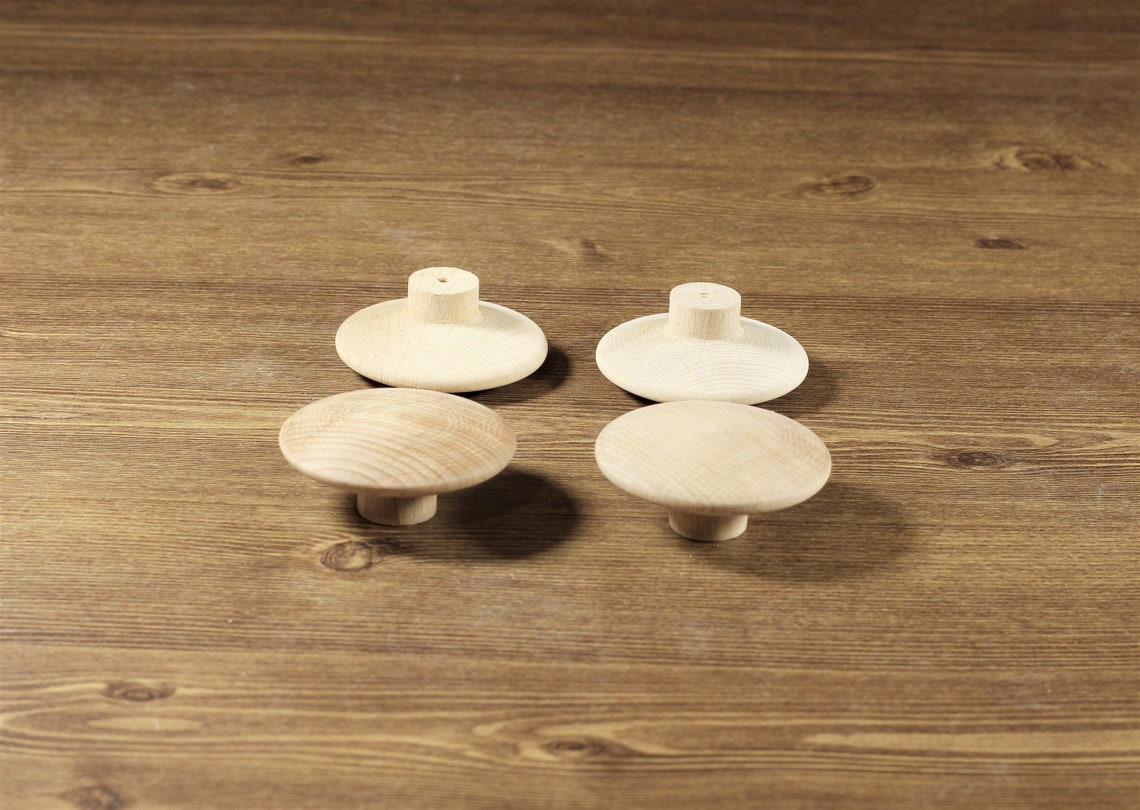 Unique Wooden Drawer Knobs, Simple and Minimalist Furniture Knobs ...