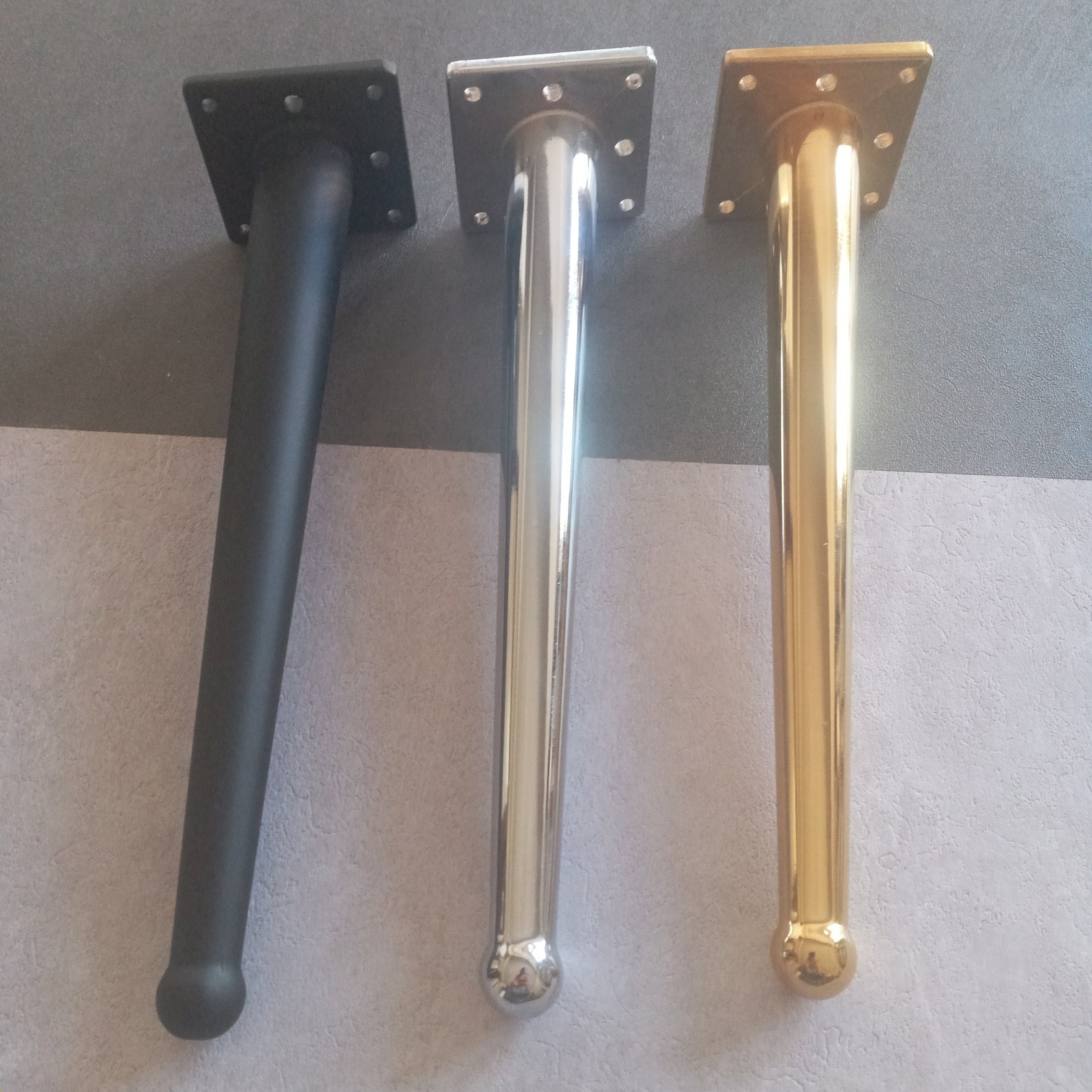 Modern Cabinet Legs, Coffee Table Legs, Black Couch Legs, Metal Bench ...