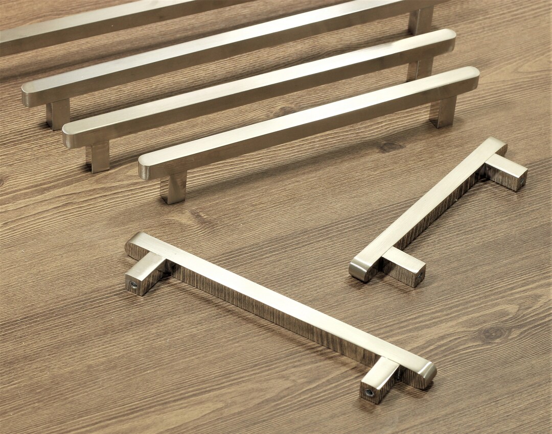 Chrome Premium Polished Brass Cabinet Handle, Modern Dresser Drawer ...