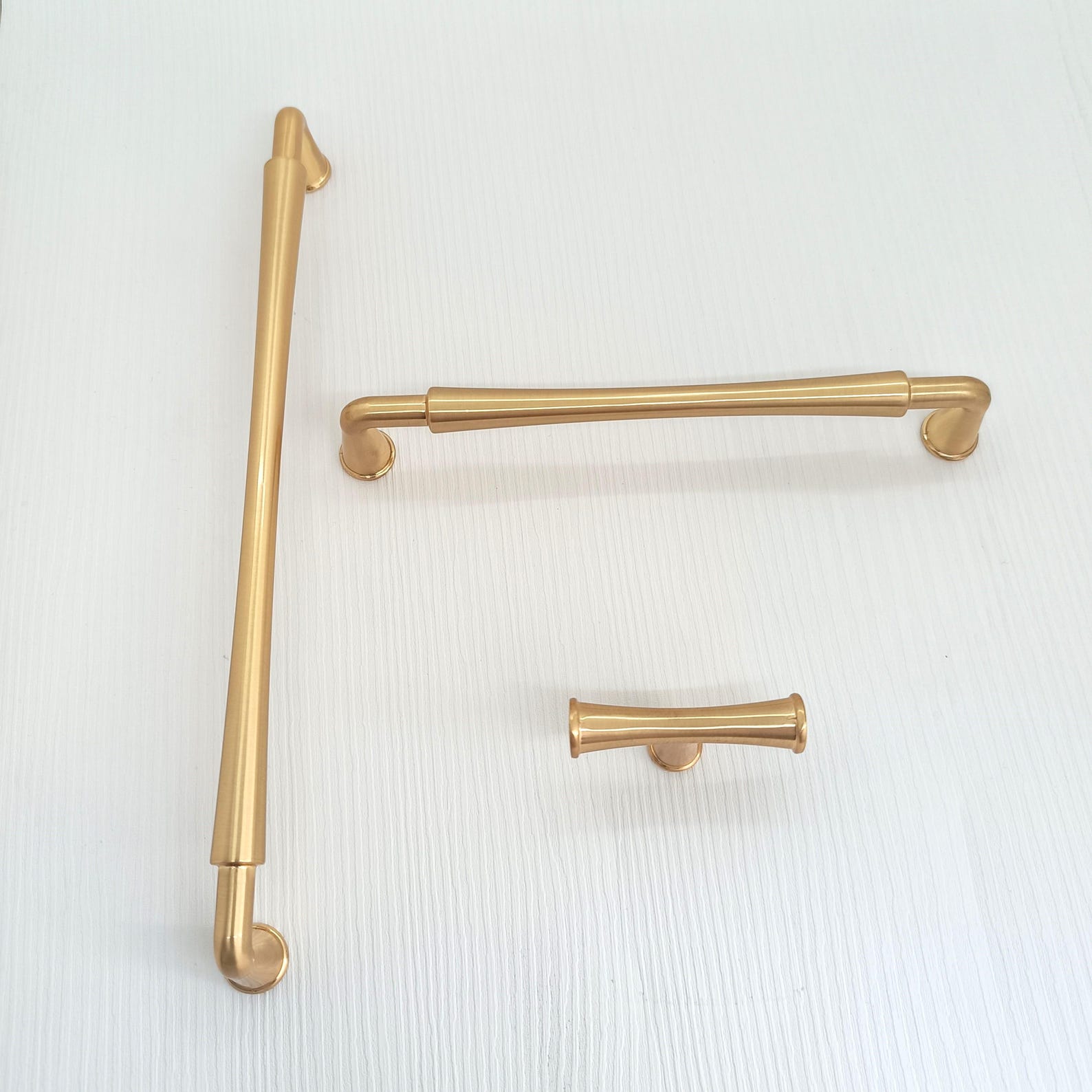 Modern Simple Gold Pull Handle, Luxury Drawers Pull Handle, Cupboard ...