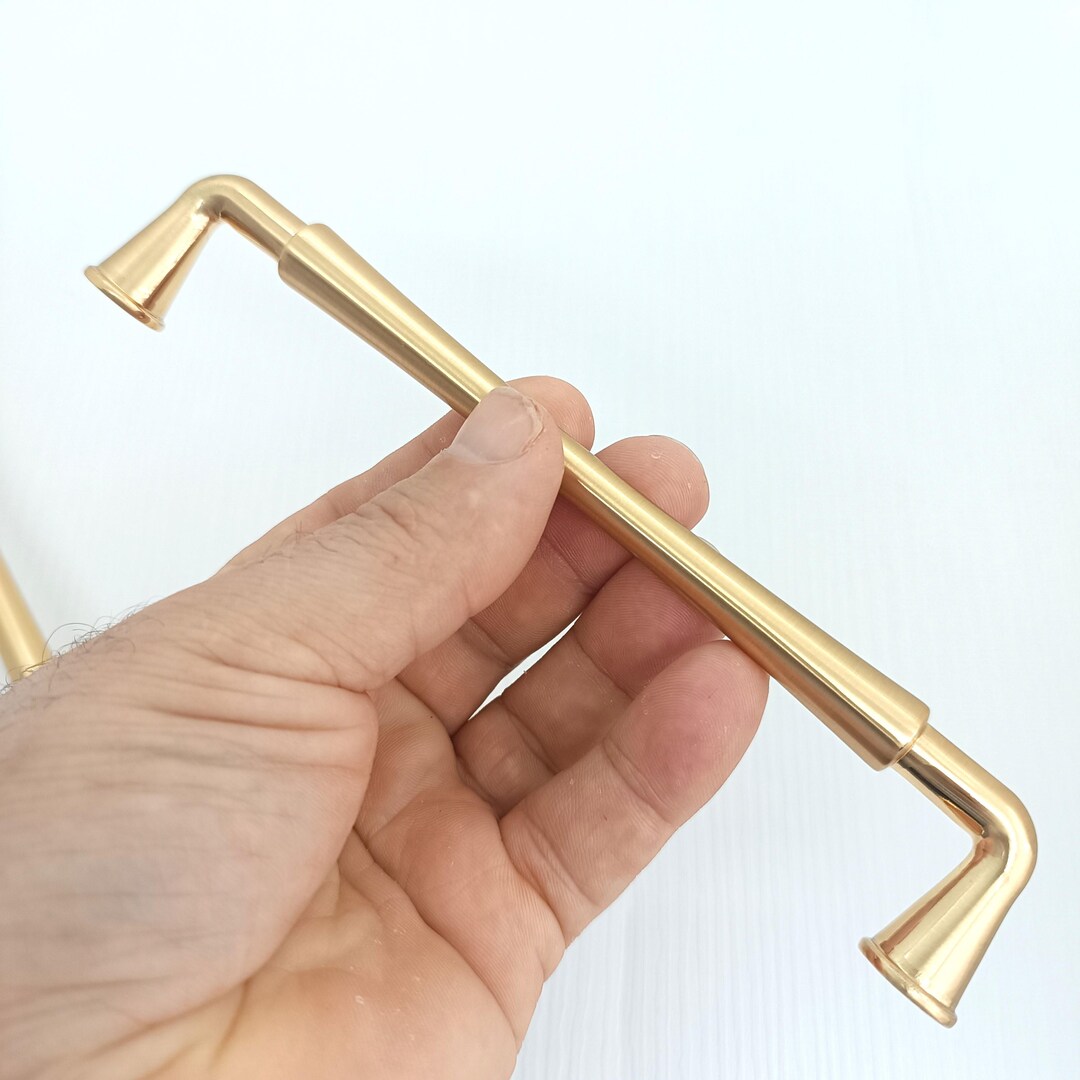 Modern Simple Gold Pull Handle, Luxury Drawers Pull Handle, Cupboard ...