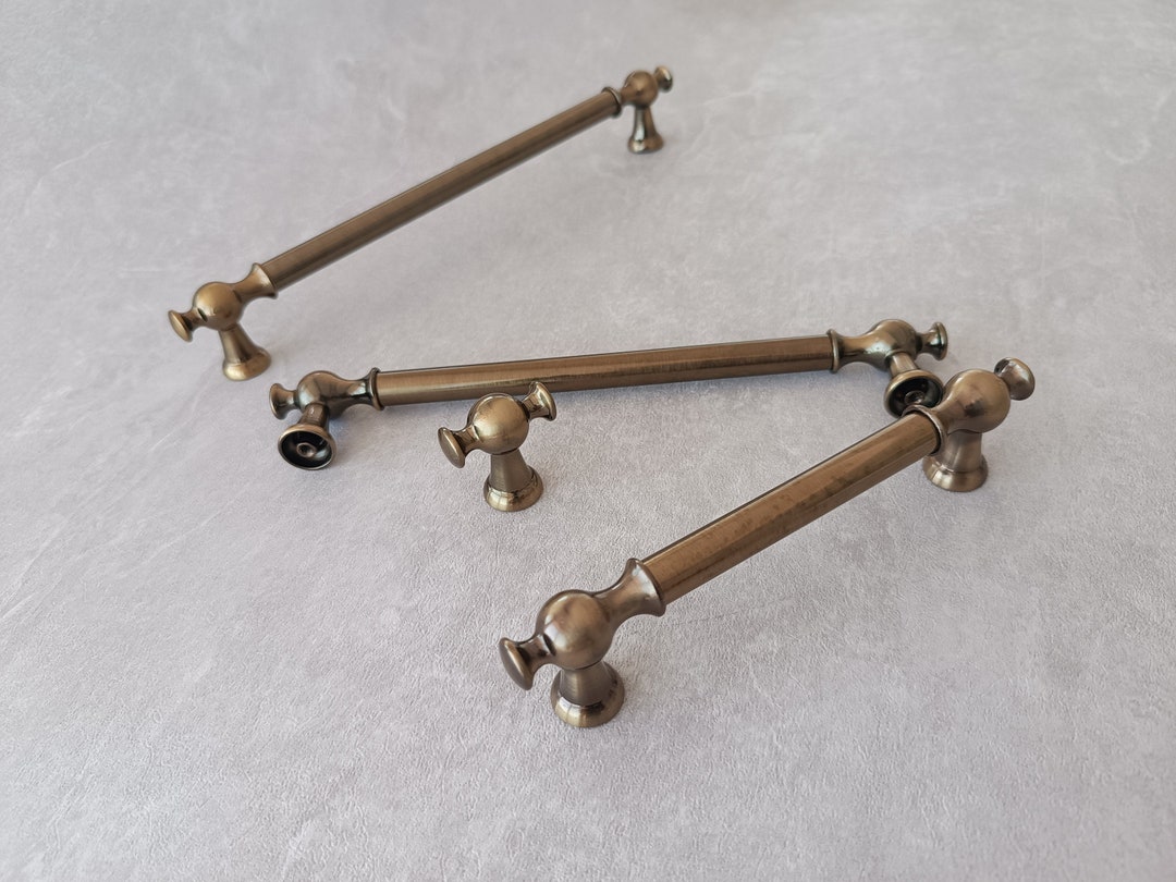 Modern Brass Cabinet Handle, Drawer Pull Handles, Cabinet Hardware ...