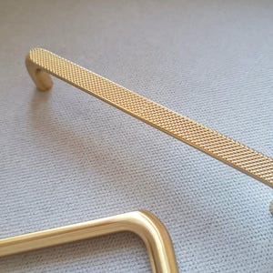 Modern Textured Furniture Handle - Available in Black, Smoke, Bronze ...