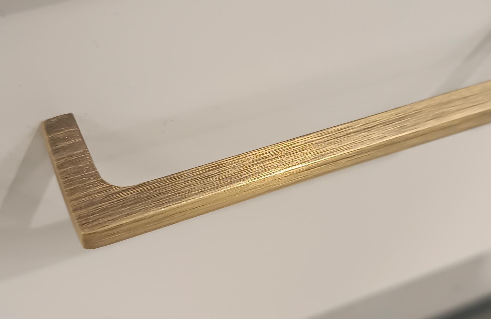 Elegant Gold Furniture Handles – Half-moon & Straight Designs, Perfect ...