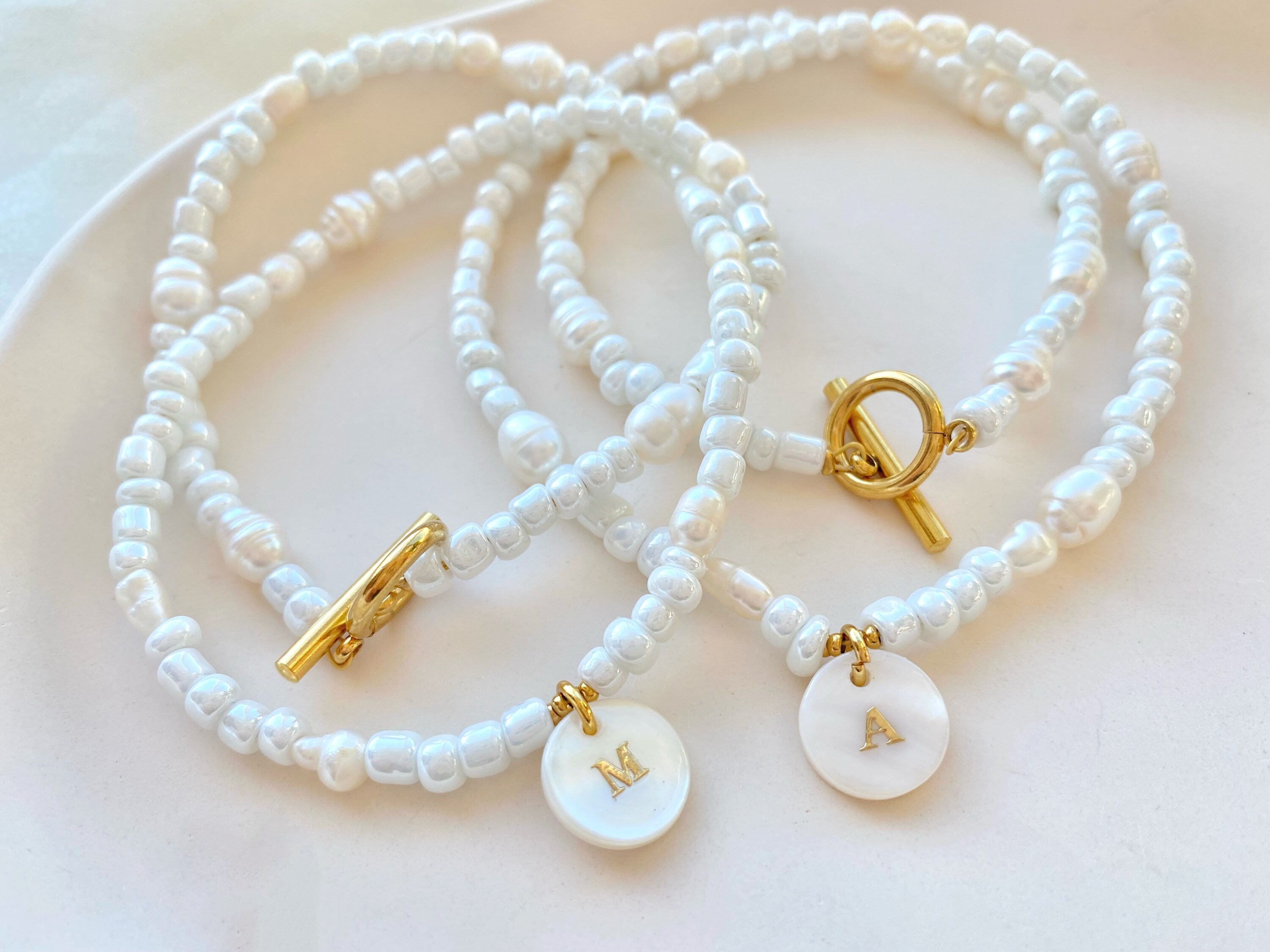 LETTER Chain - Etsy