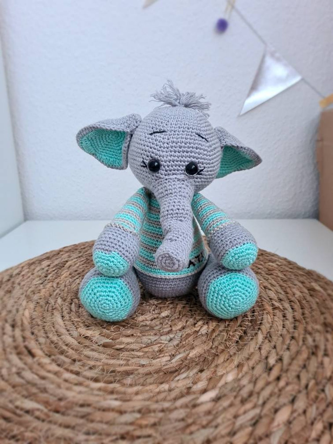 Dumbo, Cuddly Toy With Music Box, Elephant - Etsy