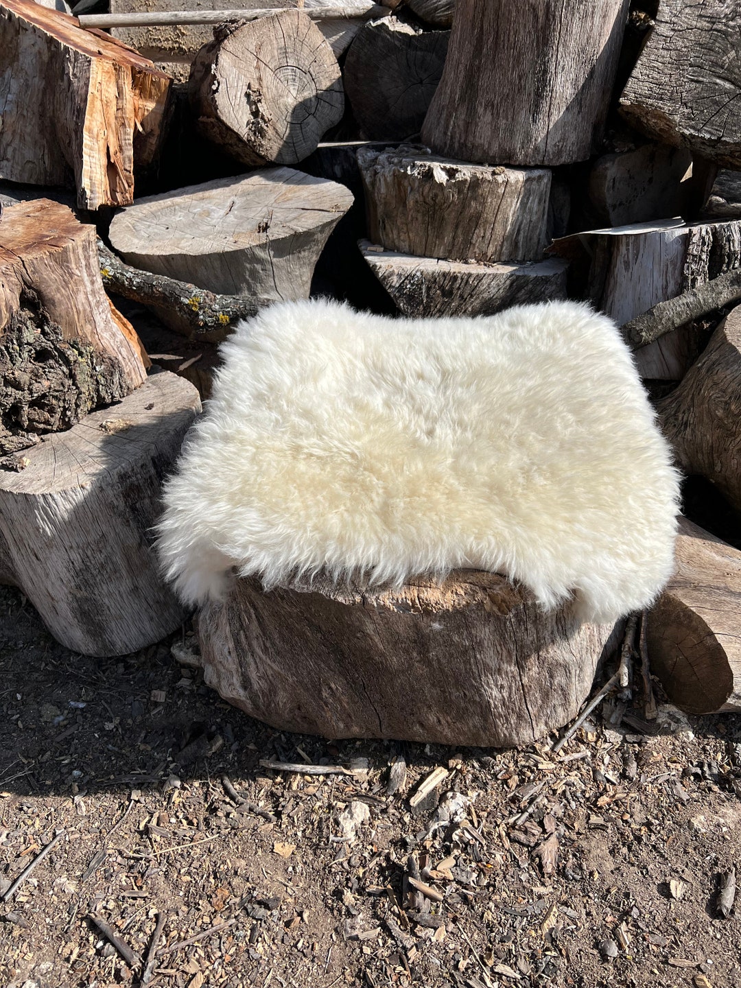 Sheepskin Chair Pad, Decorative Sheepskin, Fur Chair Cover, Seat Pads ...