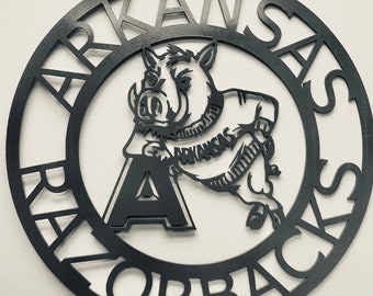 Razorback Metal Art - Etsy