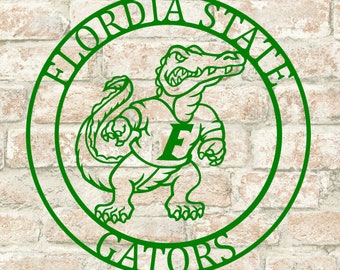 Gator Metal Wall Art - Etsy