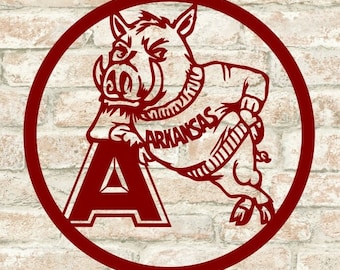 Razorback Art | Etsy