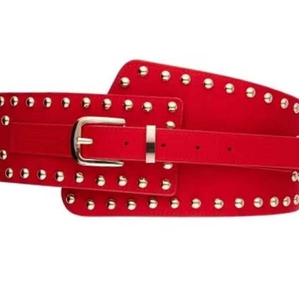 Studded Belt - Etsy