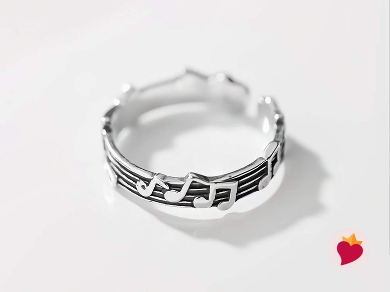 Musical Note Rings Gift for Couplevalentine's Day - Etsy