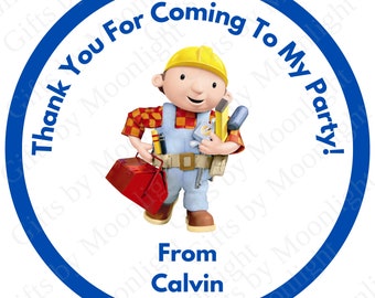 Bob the Builder Stickers - Etsy UK