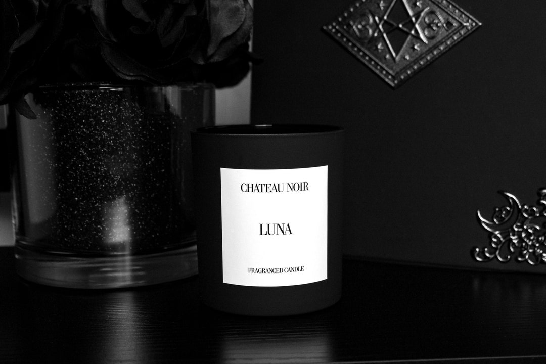 Gothic Candle Goth Candle Vegan Candle Wedding Favors Birthday Gift ...