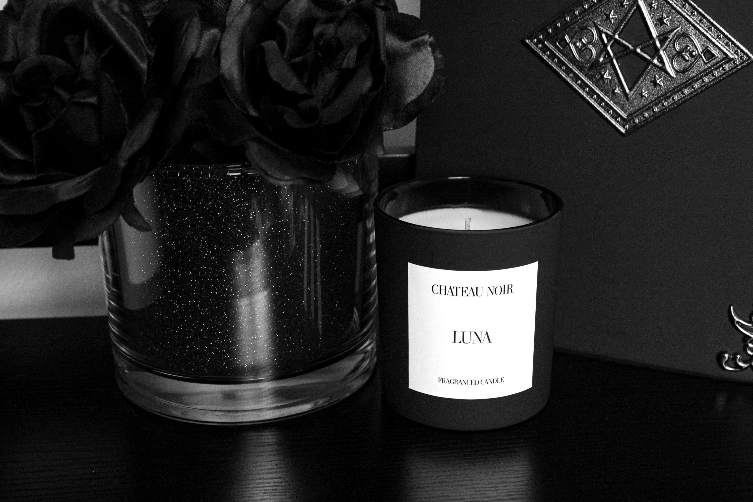 Gothic Candle Goth Candle Vegan Candle Wedding Favors Birthday Gift ...