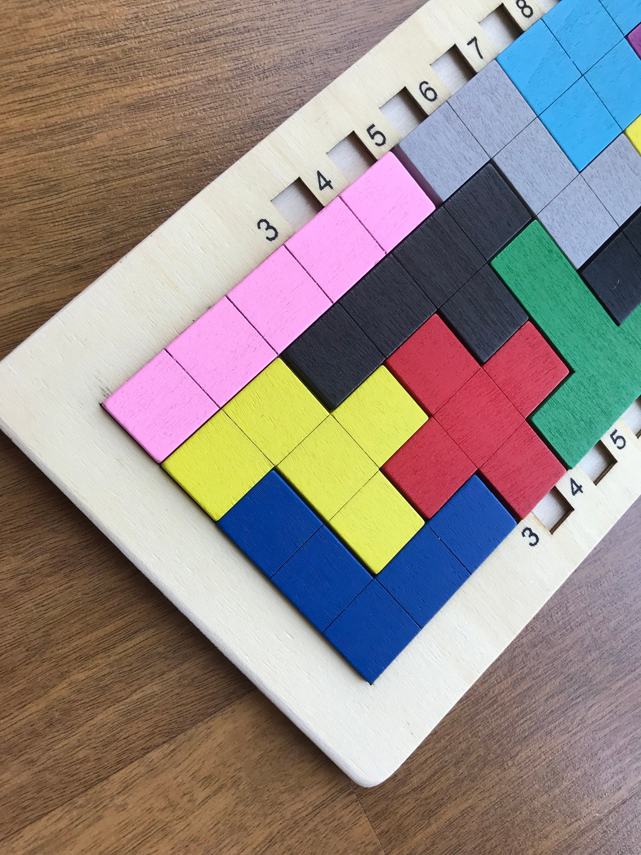 Katamino Woodtetris Game puzzle Gamekatamino Game - Etsy