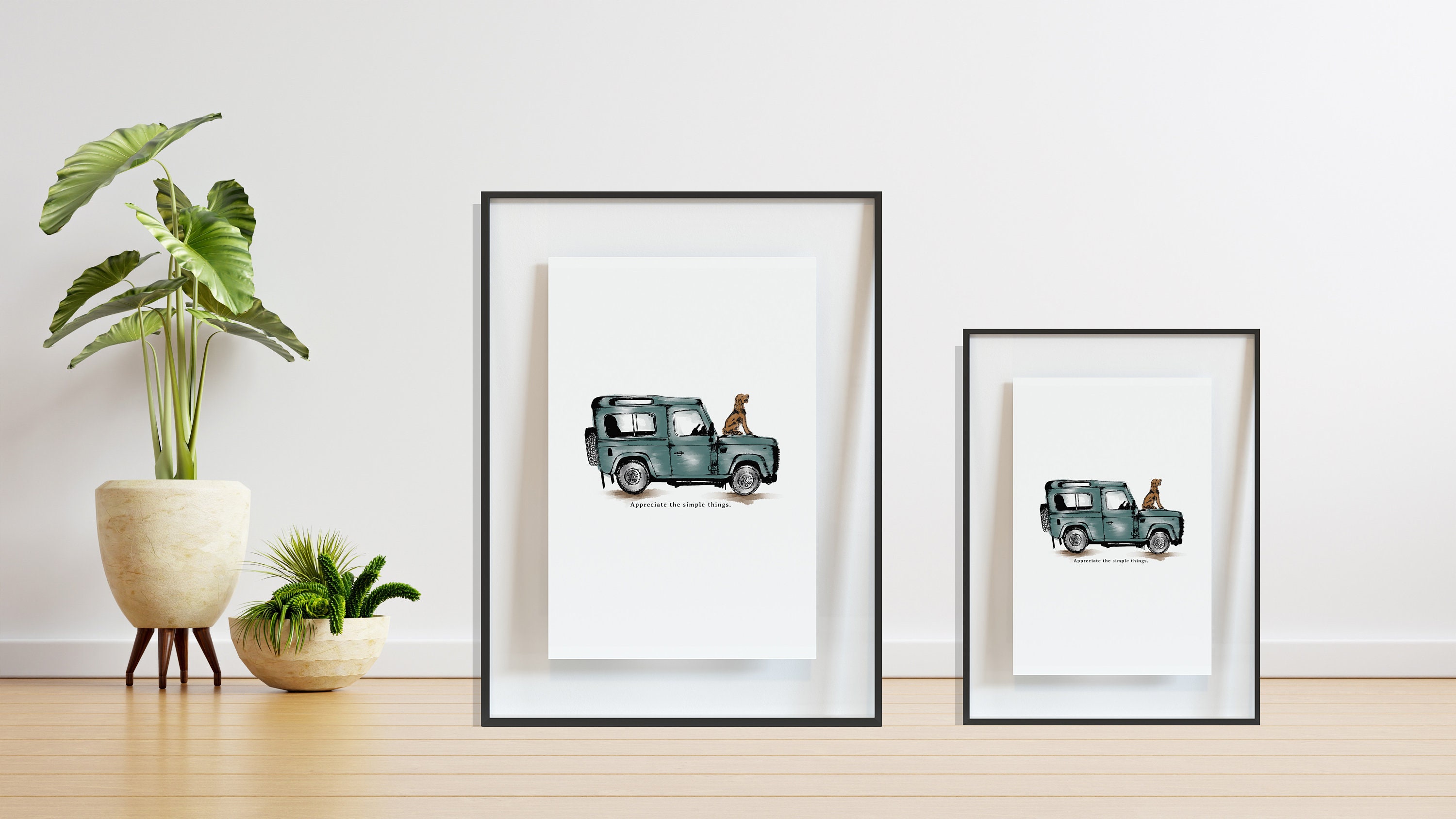 Dog Named Rover portrait Poster Wall Print A5, A4, A3 & A2 Sizes Hand ...