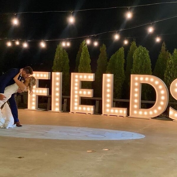 4ft Marquee Letters - Etsy