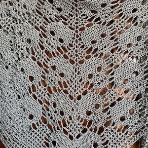Lost Souls Skull Crochet Shawl Pattern: Goth Cotton Shawl (digital ...