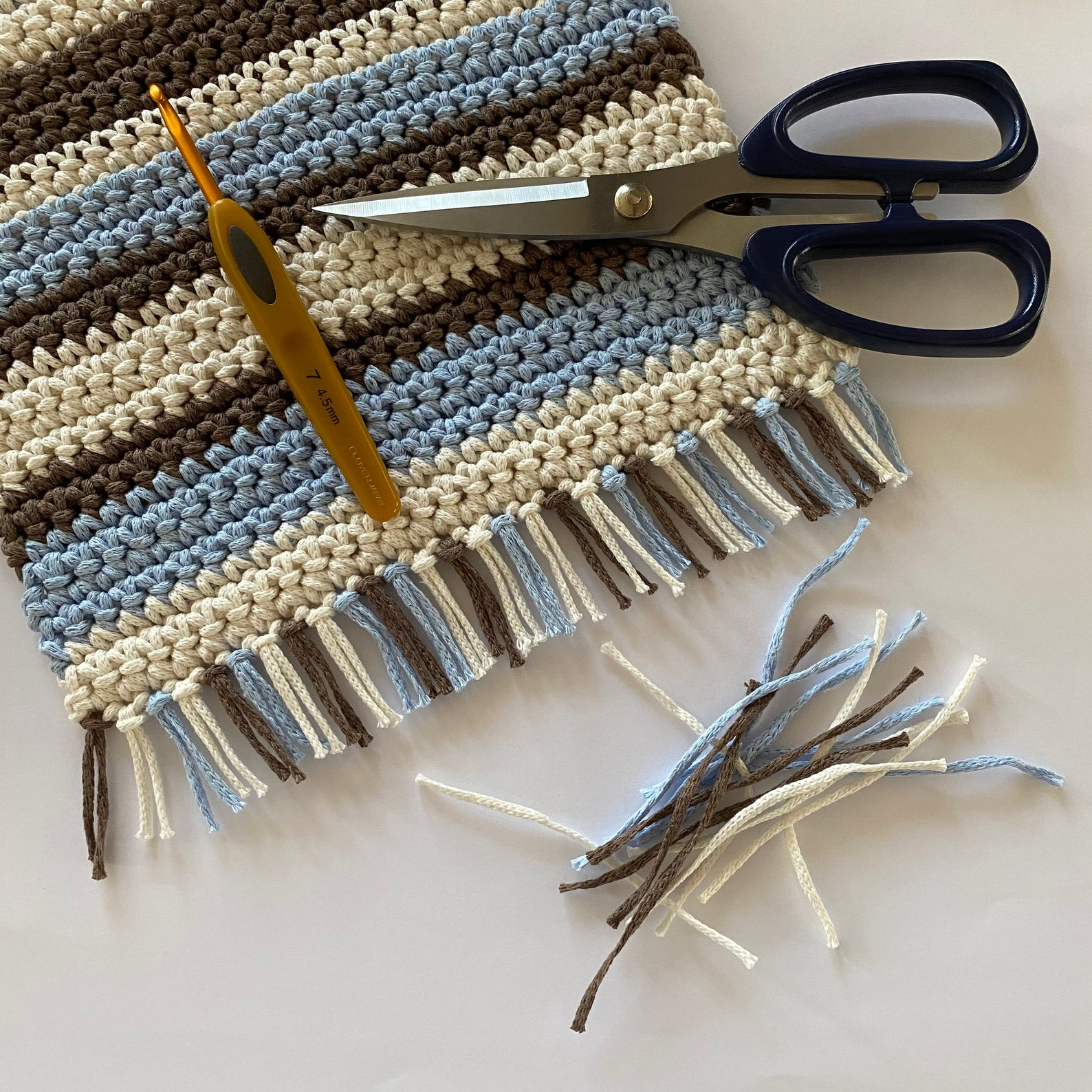 Crochet pattern Crochet placemat pattern beginner crochet | Etsy