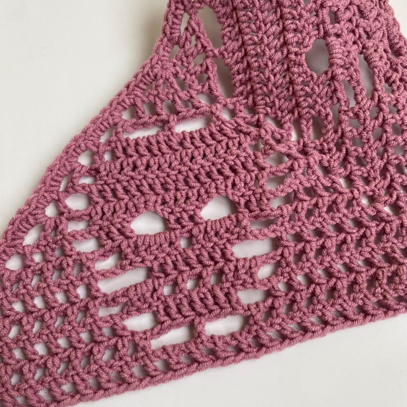 Skull Crochet Bandana Pattern: Gothic Headscarf (PDF Downloadable ...