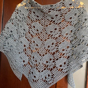 Lost Souls Skull Crochet Shawl Pattern: Goth Cotton Shawl (digital ...