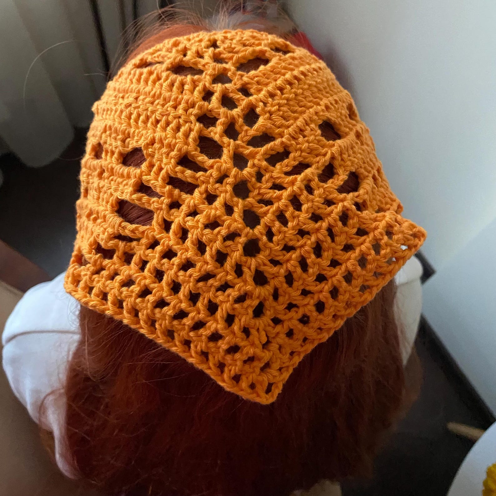Skull Crochet Bandana Pattern: Gothic Headscarf (PDF Downloadable ...