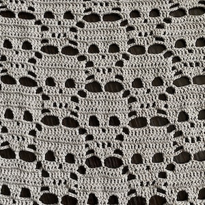 Lost Souls Crochet Shawl Pattern: Skull Design (PDF Pattern) - Etsy