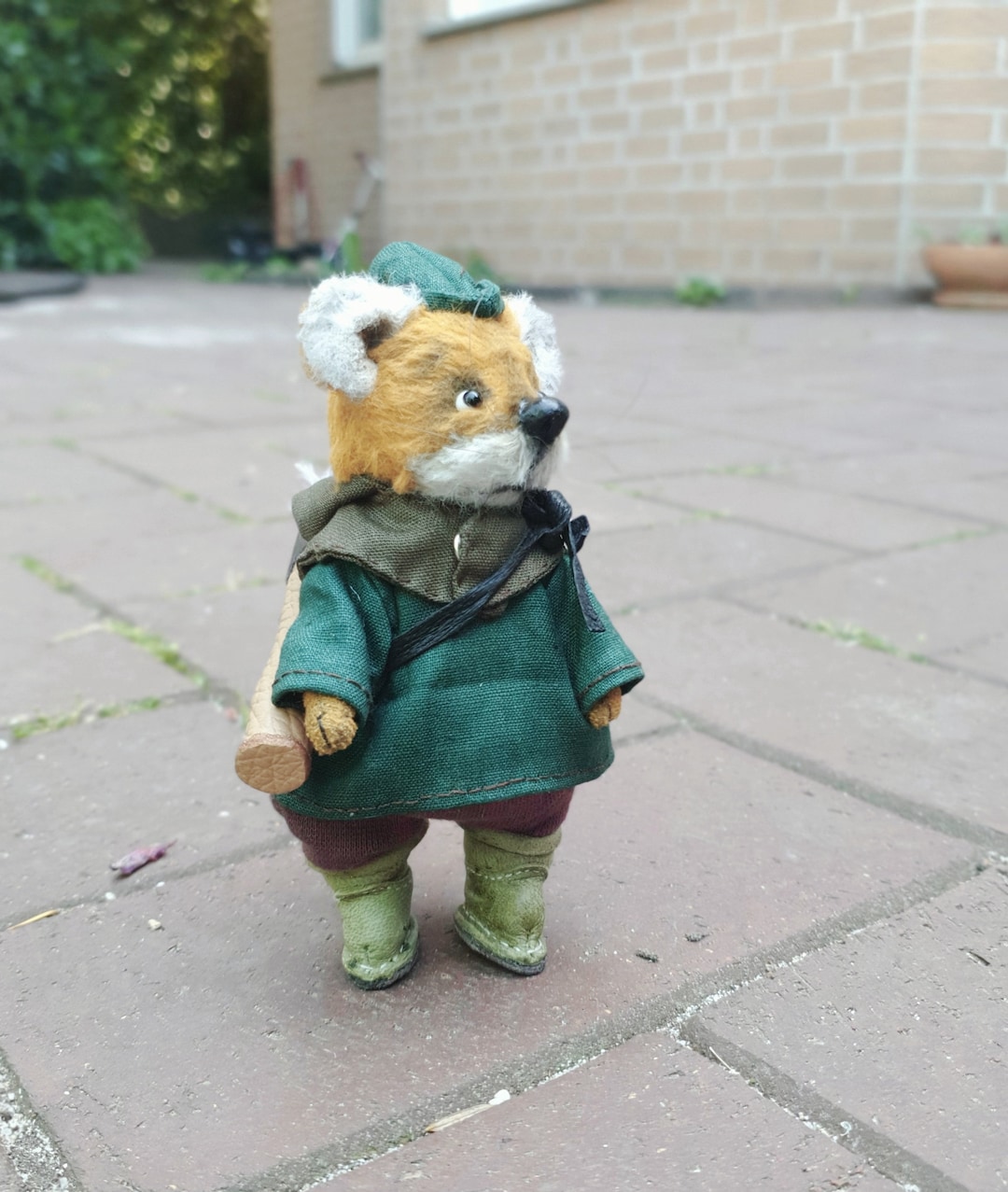 Artiste teddy fox, Robin des Bois, jouets en peluche, OOAK - Etsy France